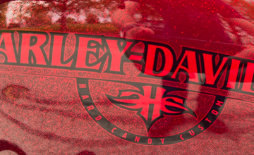 Hard Candy Hot Rod Red Flake Harley-Davidson Paint Products - All ...